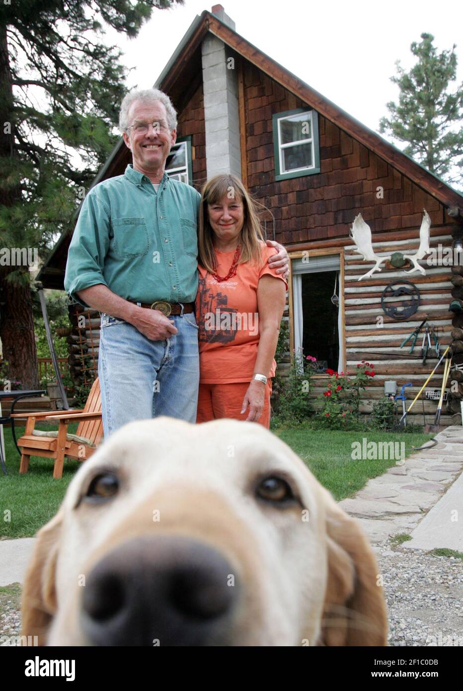 Former Seattle Seven member Joe Kelly with his wife, Karen, and their ...