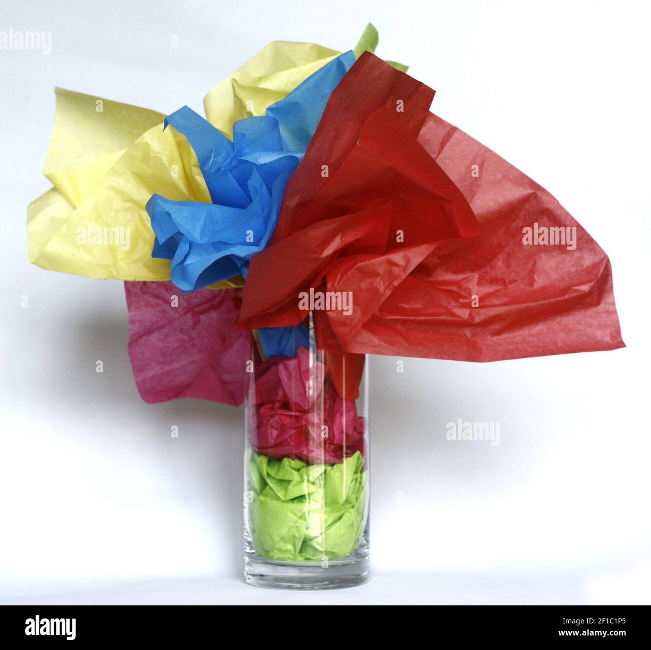 Wad up a sheet of tissue paper loosely, and place in the bottom of the ...