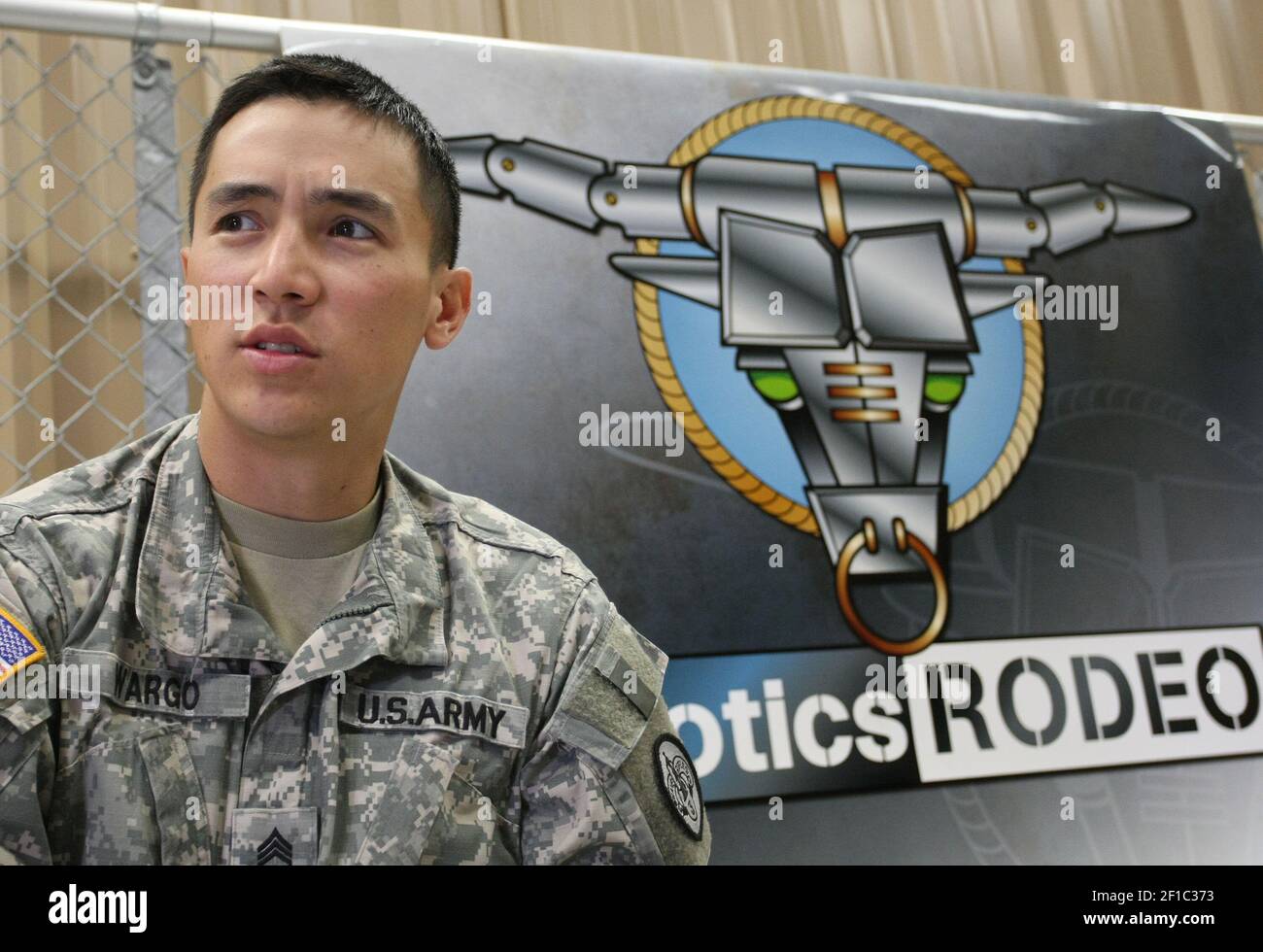 U.S. Army Staff Sgt. Jason Wargo talks about his needs for simplicity ...