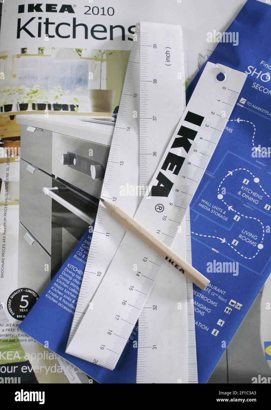 The savvy Ikea shopper hits the store with the company's catalog ...