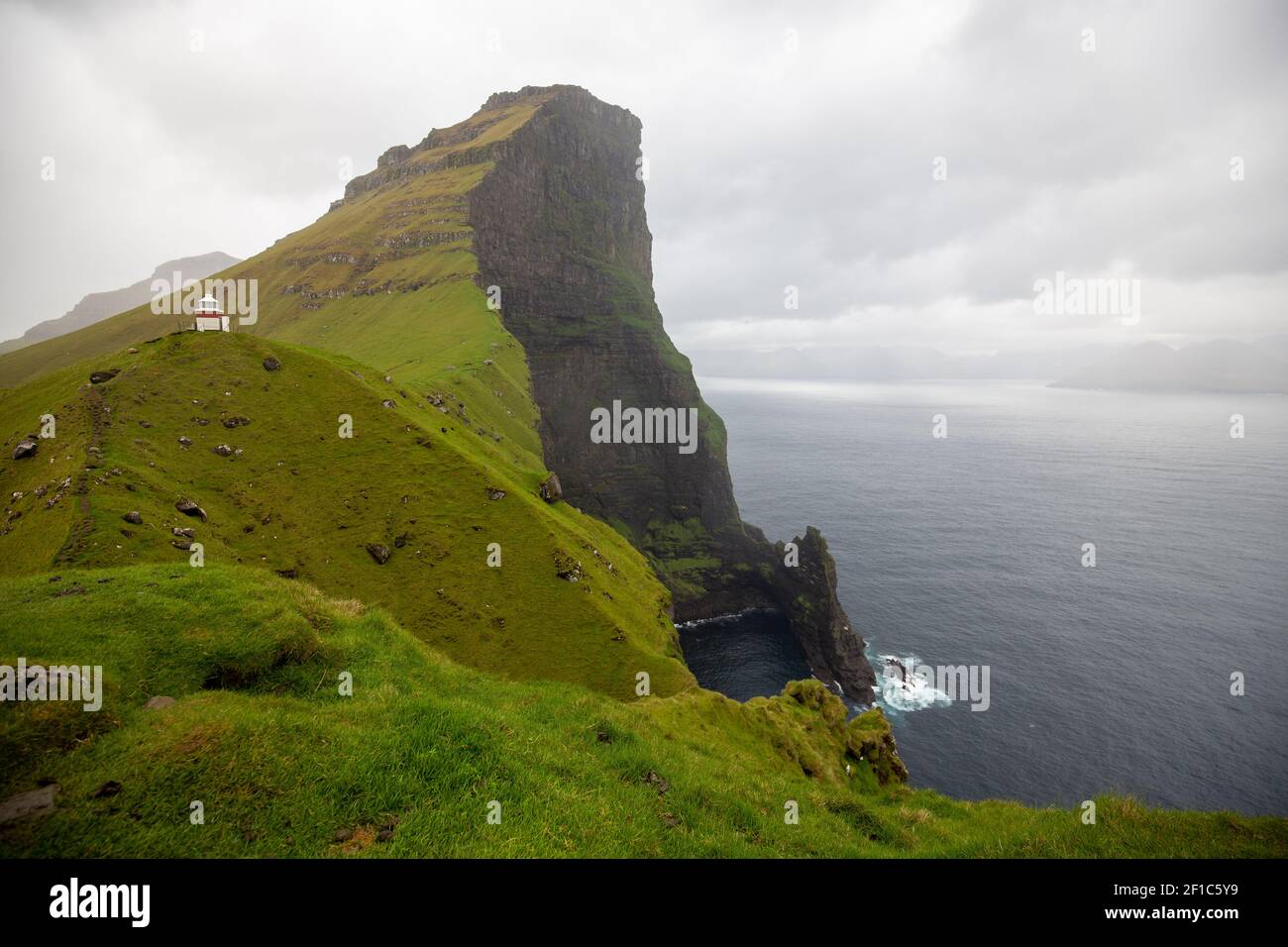 Hiking in faroe islands hi-res stock photography and images - Alamy