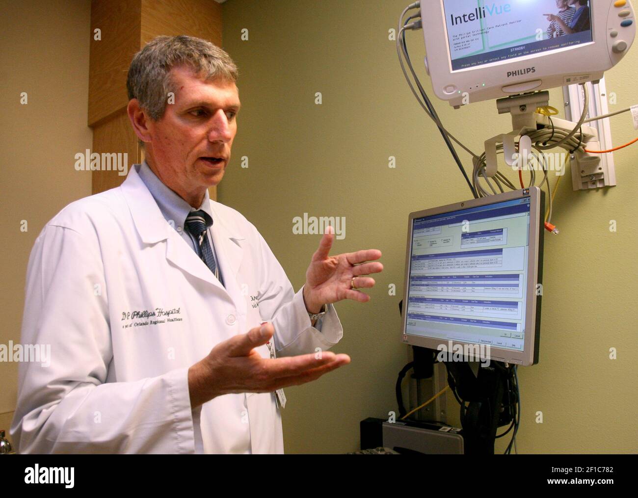 Dr. Jeffrey Backer, chief medical officer at Dr. P. Phillips Hospital ...