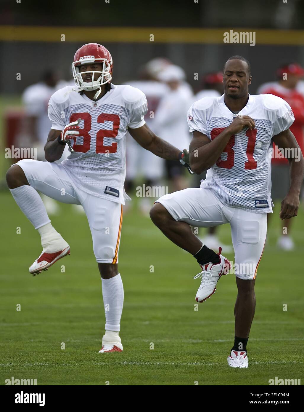 Kansas City Chiefs wide receiver Dwayne Bowe, left, and Devard Darling ...