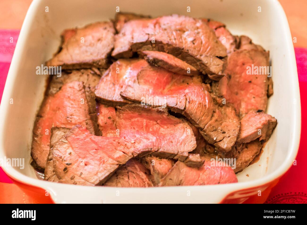 Raw chunks of meat Stock Photo - Alamy