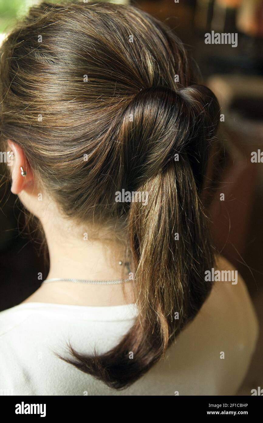 If your hair is making you hot, try a quick and easy hairstyle. Last ...