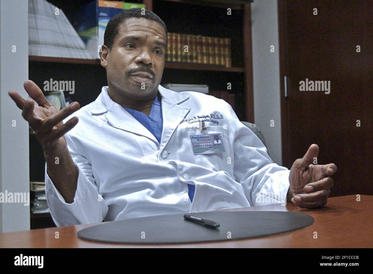 Charles Bridges, chief of cardiothoracic surgery at Pennsylvania ...