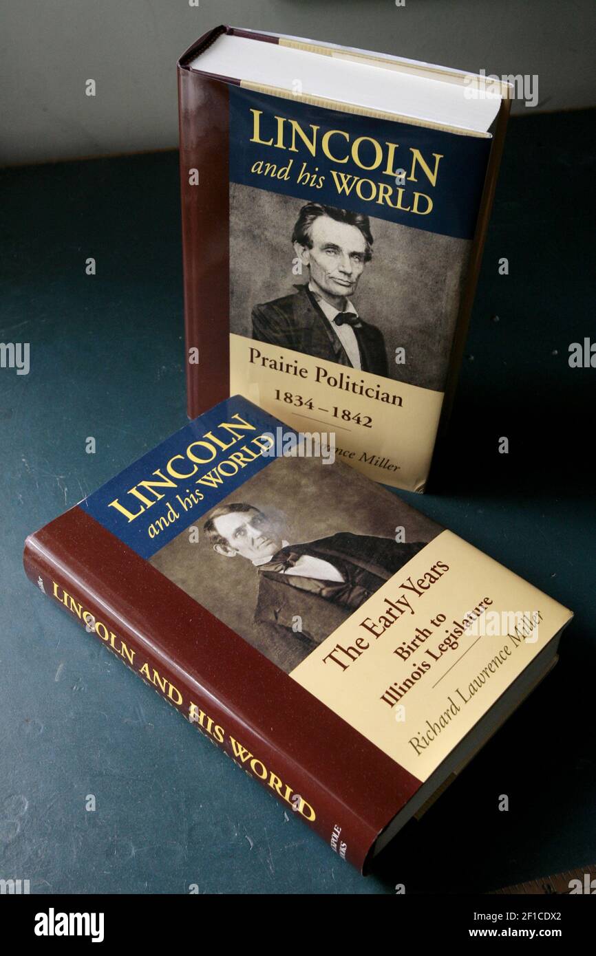 Richard Lawrence Miller's first and second volume of Abraham Lincoln's ...