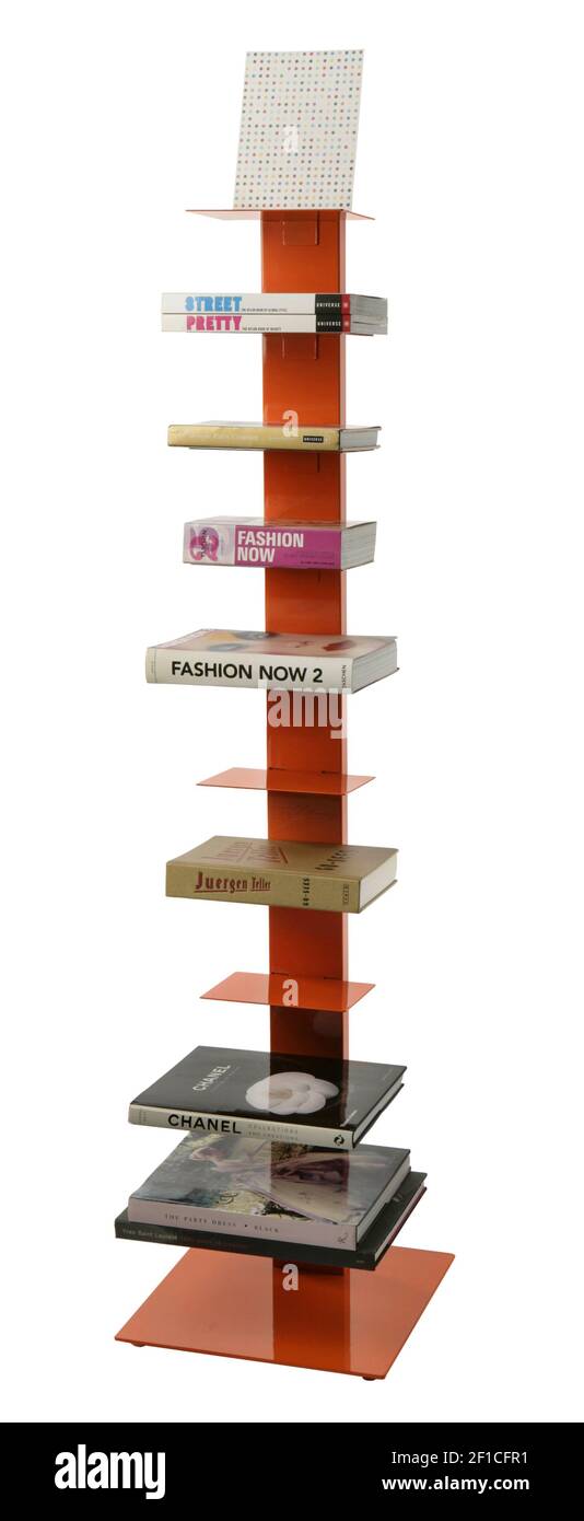 Array powdercoat-steel book tower with removable shelves, $189, cb2.com ...