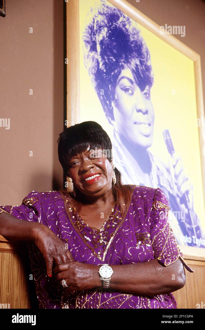 Blues singer Koko Taylor, seen in this 2000 file photo, died Wednesday ...