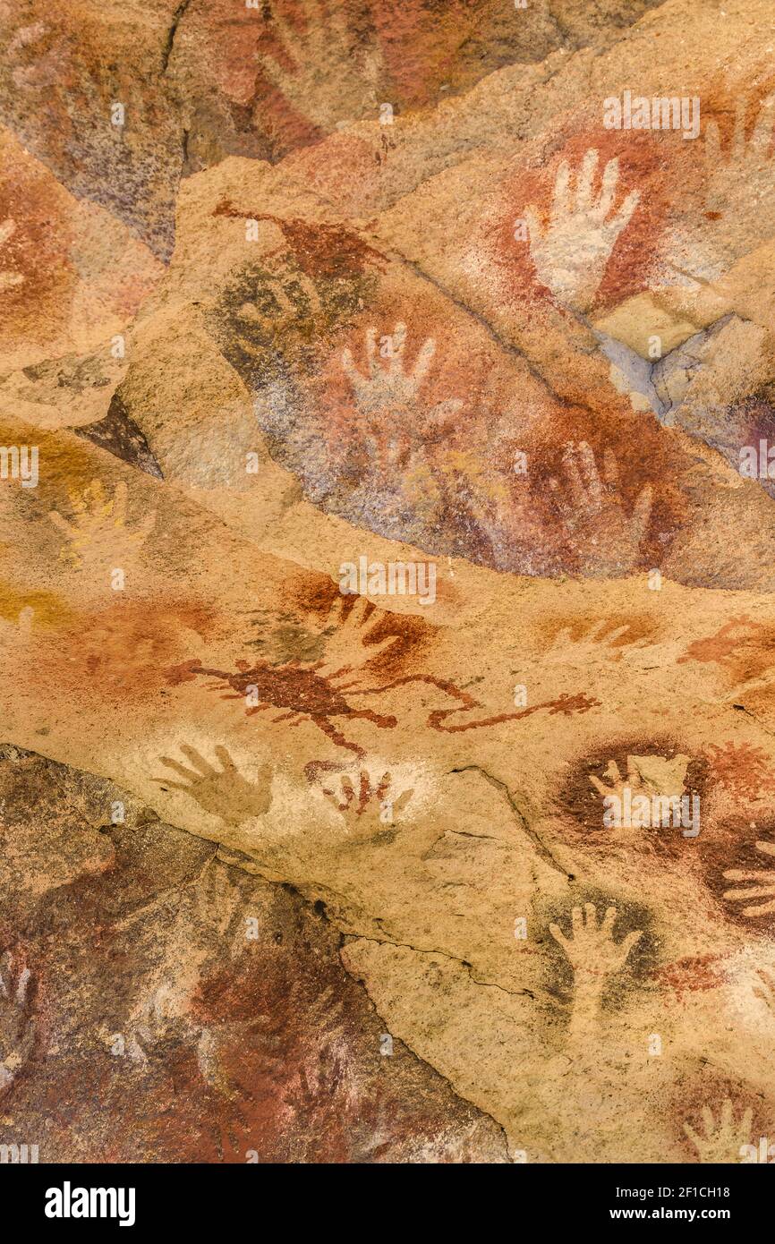 Cueva de las Manos, Patagonia, Argentina Stock Photo - Alamy
