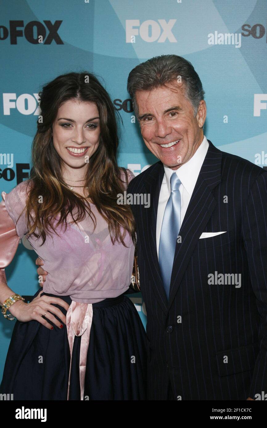 John Walsh and daughter Meghan arrive for the FOX 2009 Programming ...