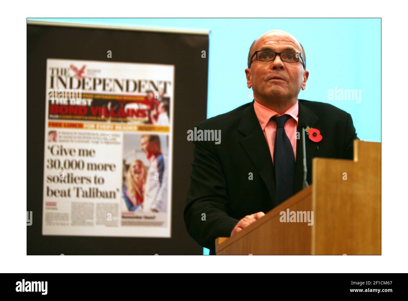 The Longford Lecture...photograph by David Sandison The Independent ...