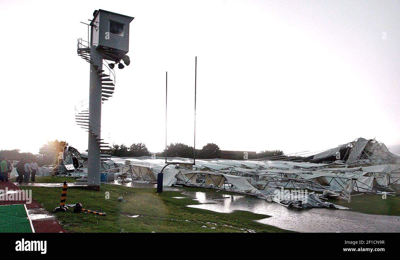The Dallas Cowboys indoor practice facility collapsed during a team a ...