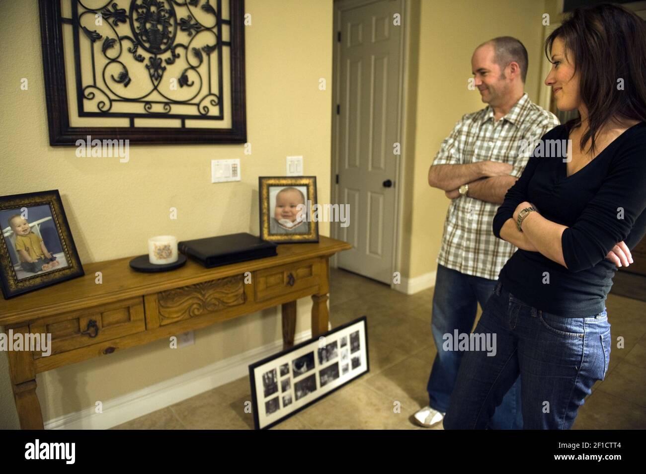 Mark Miller and his wife, Rachael, have been married for eight years ...