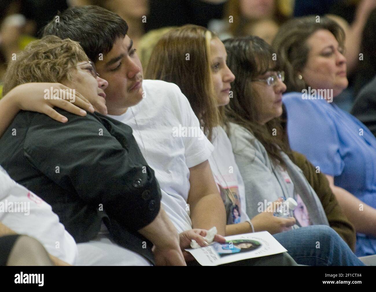 Members of Sandra Cantu's family, from left, grandmother Dolores Chavez ...