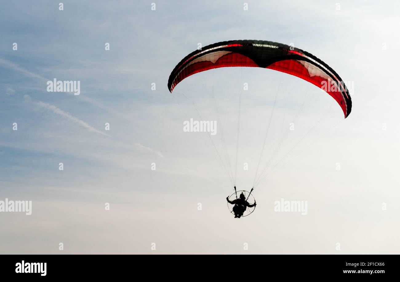 Flying through air, man hi-res stock photography and images - Alamy
