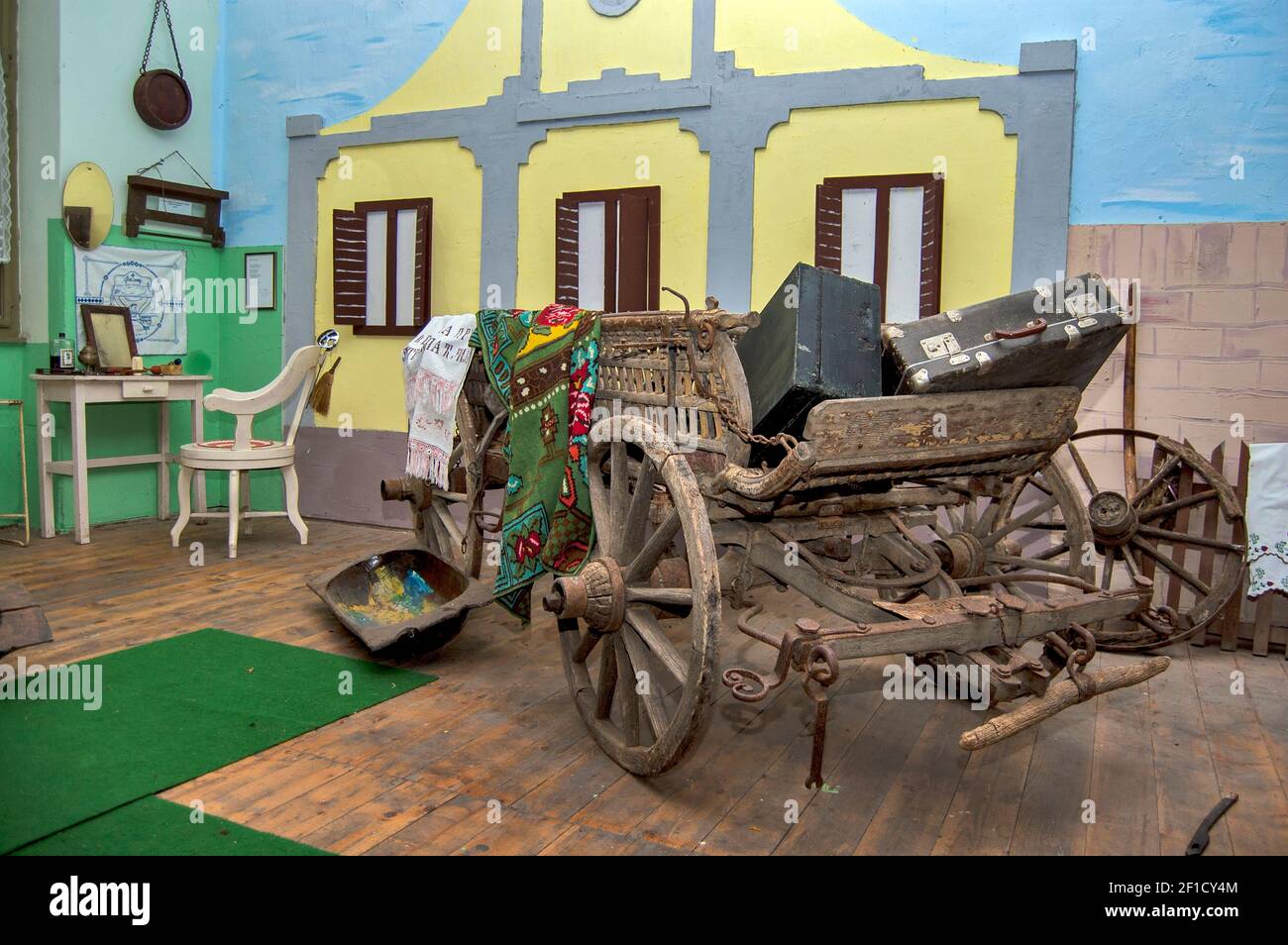 Idvor, Serbia, November 22, 2014. Museum dedicated to Serbian scientist ...