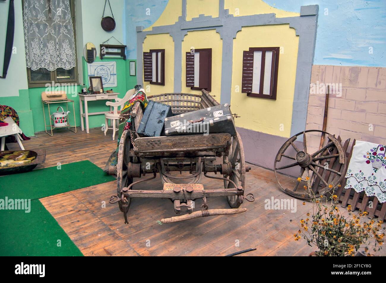 Idvor, Serbia, November 22, 2014. Museum dedicated to Serbian scientist ...