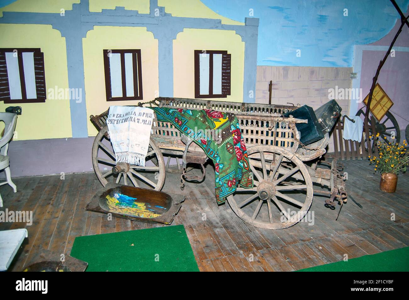 Idvor, Serbia, November 22, 2014. Museum dedicated to Serbian scientist ...