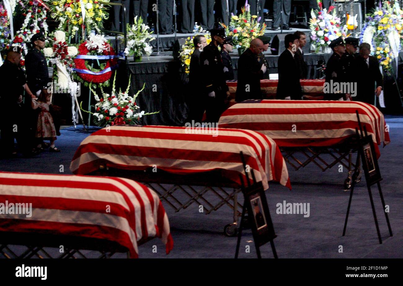 The funeral for the four slain Oakland police officers Mark Dunakin ...