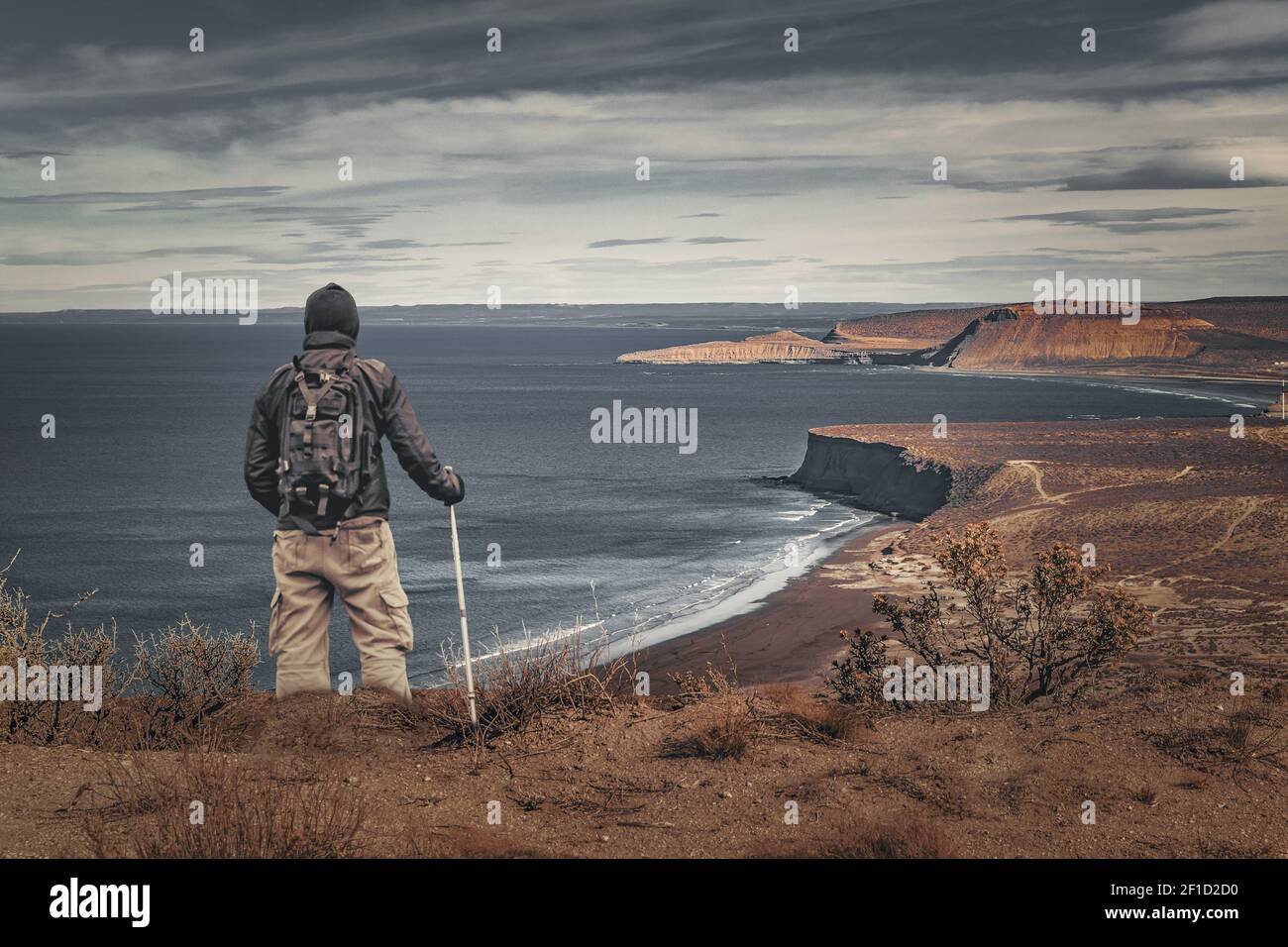 Contemplating the landscape hi-res stock photography and images - Alamy