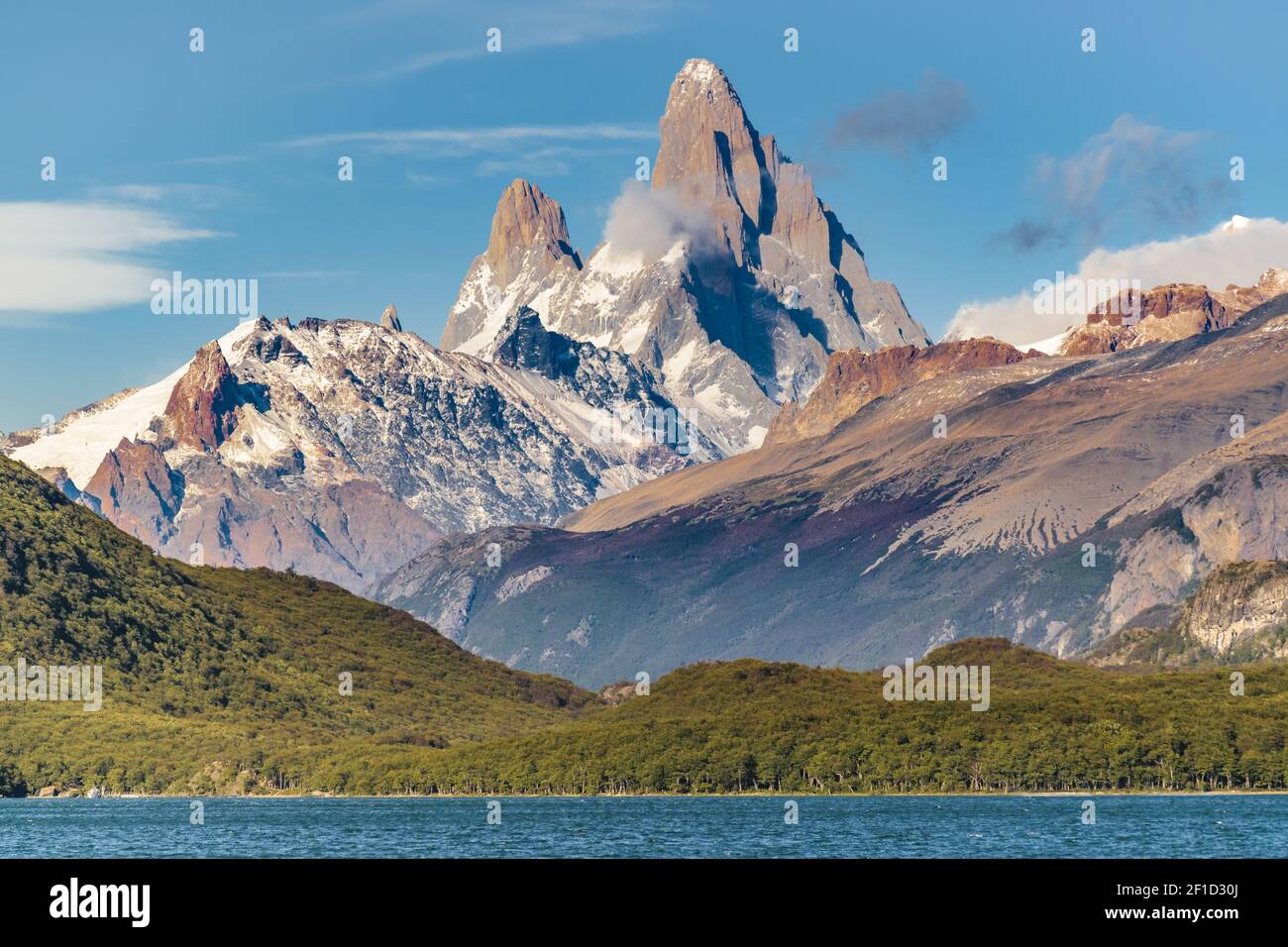 Lake and Andes Mountains, Patagonia - Argentina Stock Photo - Alamy