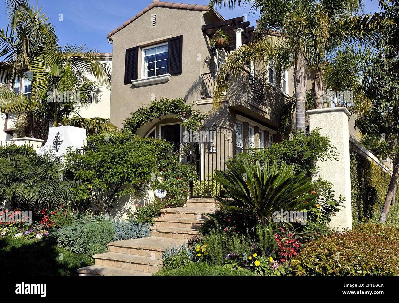 The exterior of Michael Streit's home in Long Beach.(Leonard Ortiz ...