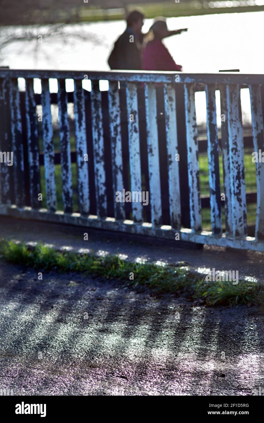 Back railling hi-res stock photography and images - Alamy