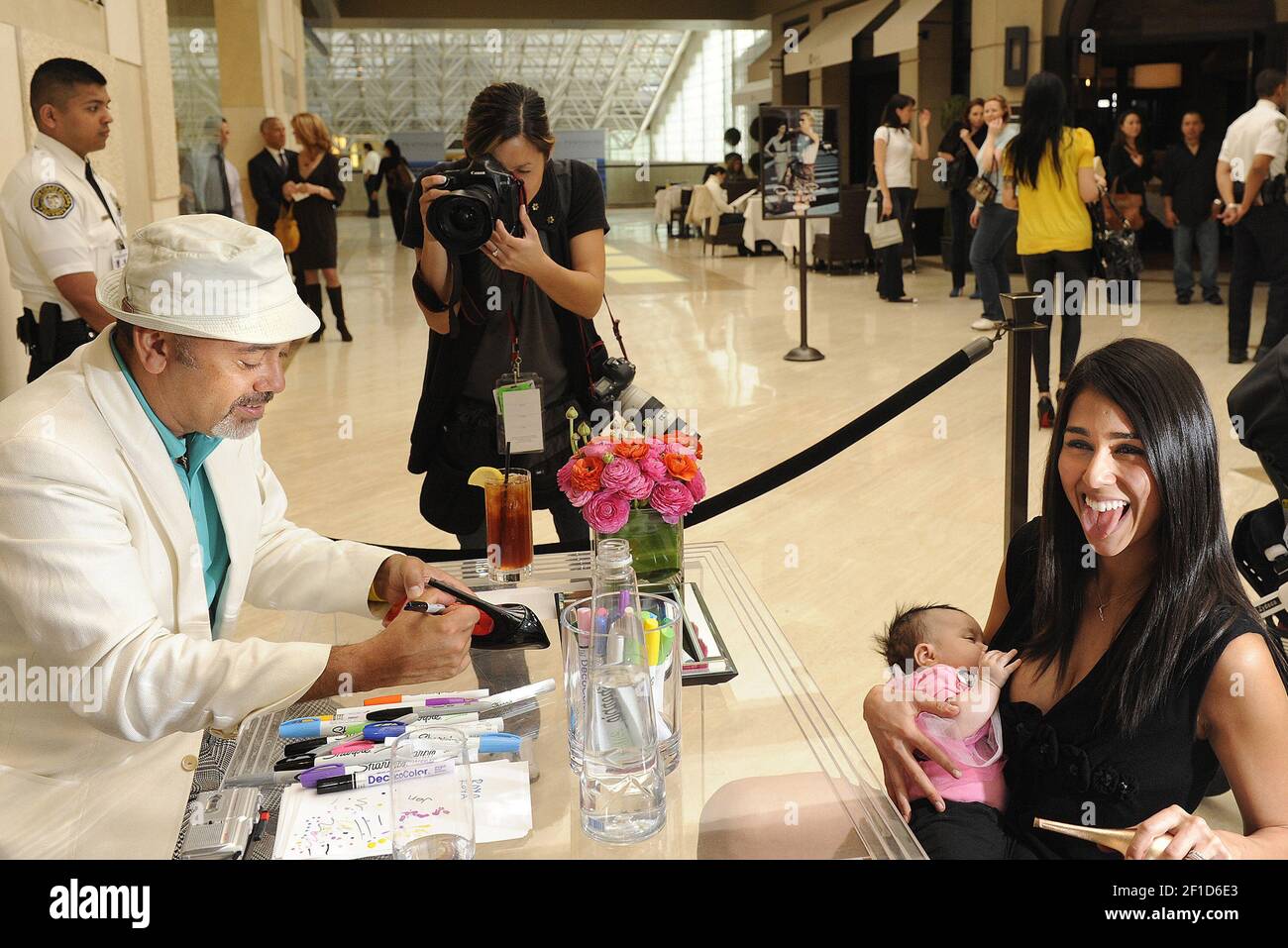 Nina Shaffer of Orange, Calif., gets a closer look at the new $6,295 ...