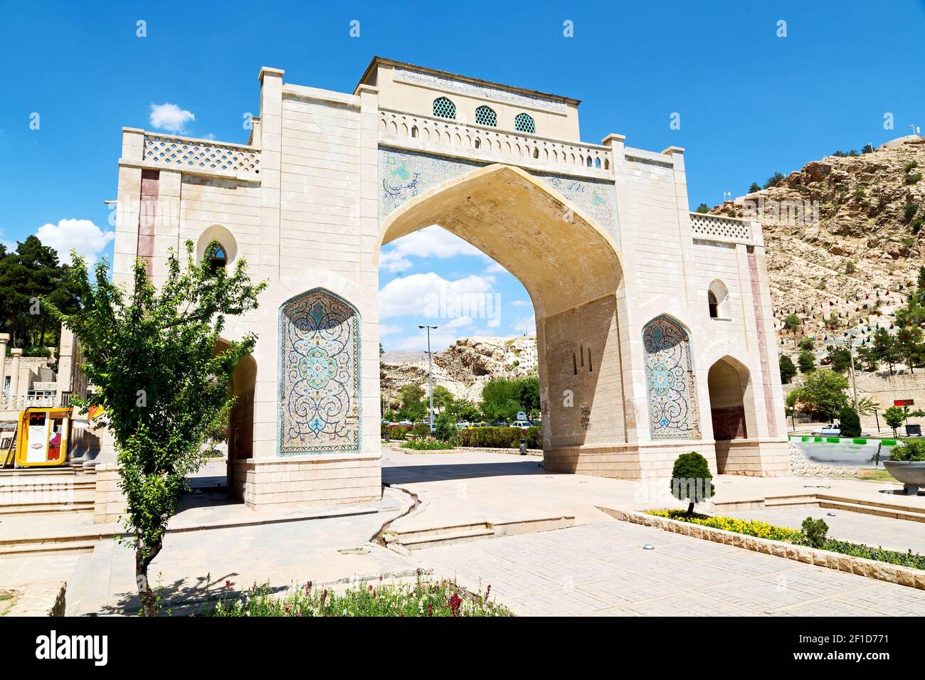 In iran the old gate Stock Photo - Alamy