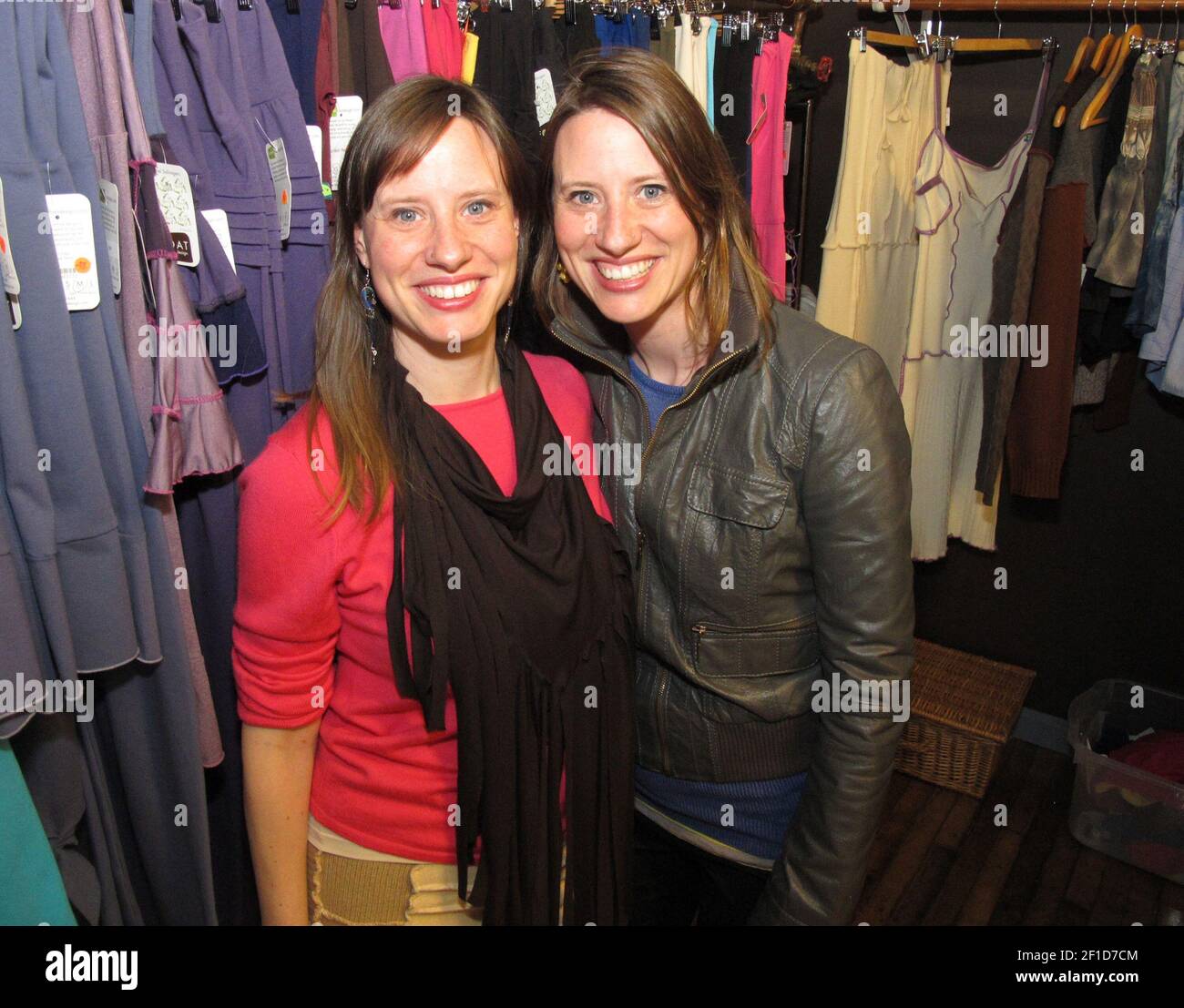 Zoe Foat Naselaris, left, and Kaja Foat of Foat Design in their ...