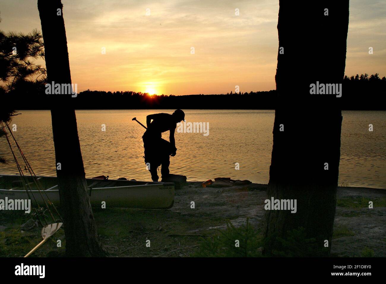 After a day of smallmouth bass fishing in Ontario, Canada's Quetico ...