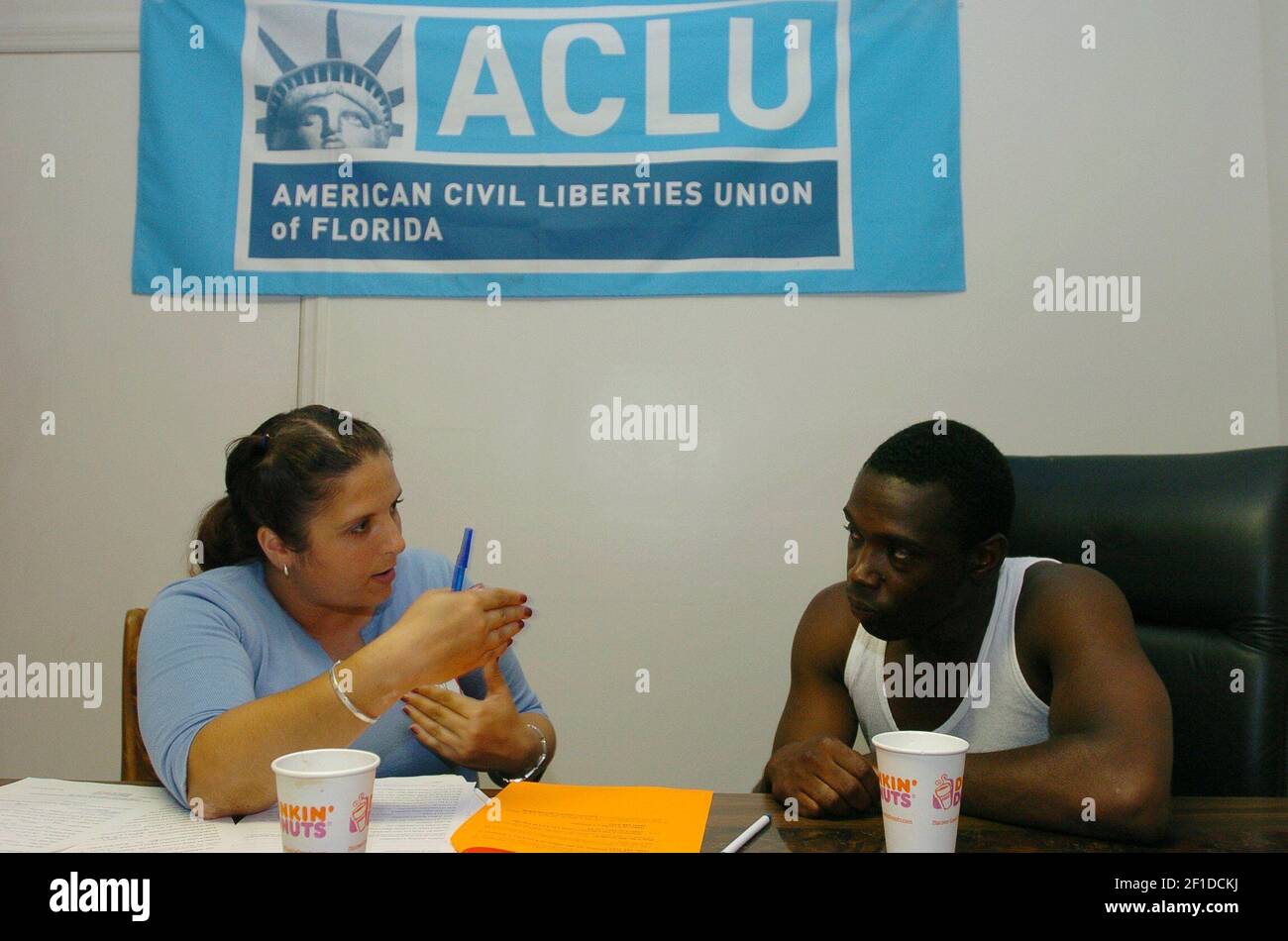 KRT US NEWS STORY SLUGGED: FLORIDAFELONS-VOTE KRT PHOTOGRAPH BY RICHARD ...