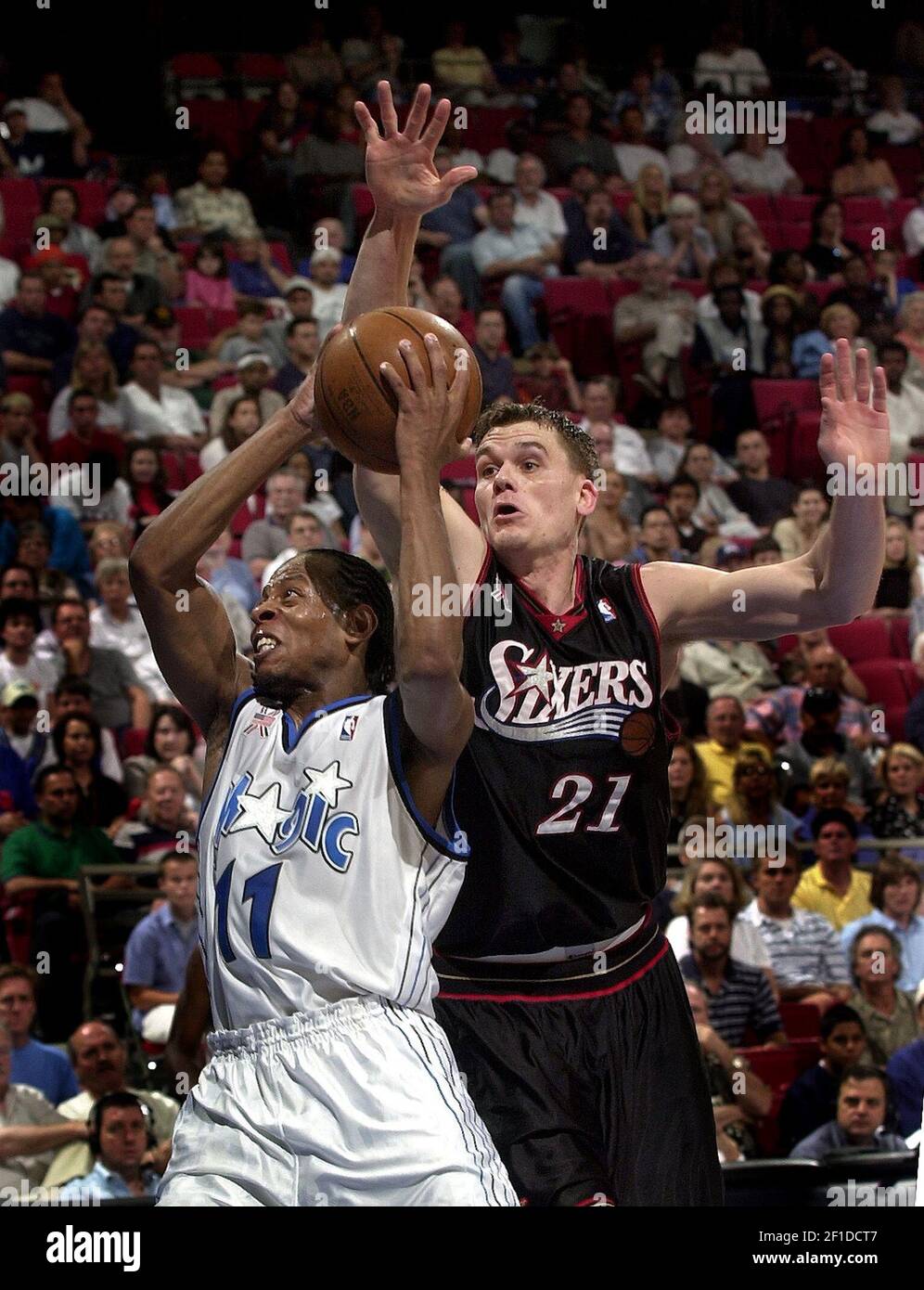 KRT SPORTS STORY SLUGGED: SIXERS-MAGIC KRT PHOTO BY JOHN RAOUX/ORLANDO ...