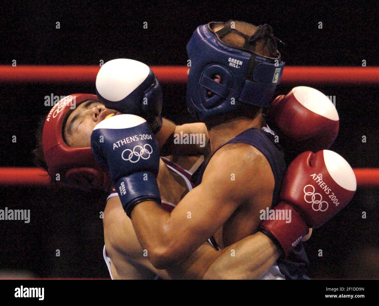 KRT SPORTS STORY SLUGGED: OLY-BOXING KRT PHOTO BY KARL MONDON/CONTRA ...