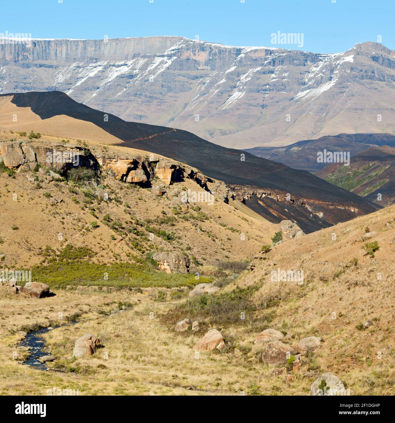 In south africa valley of desolation Stock Photo - Alamy