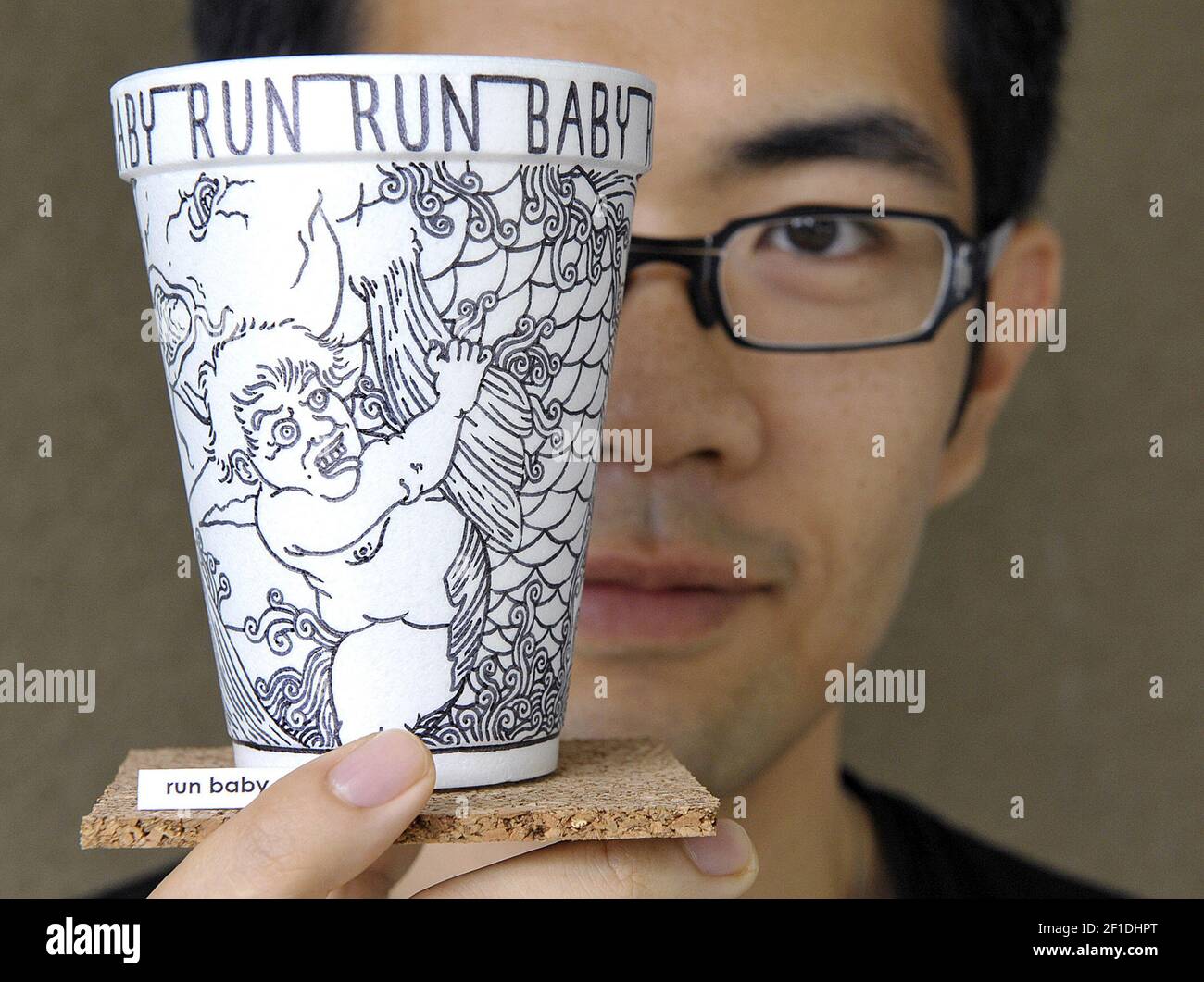 Artist Cheeming Boey, 31, of Newport Beach, California, creates ...