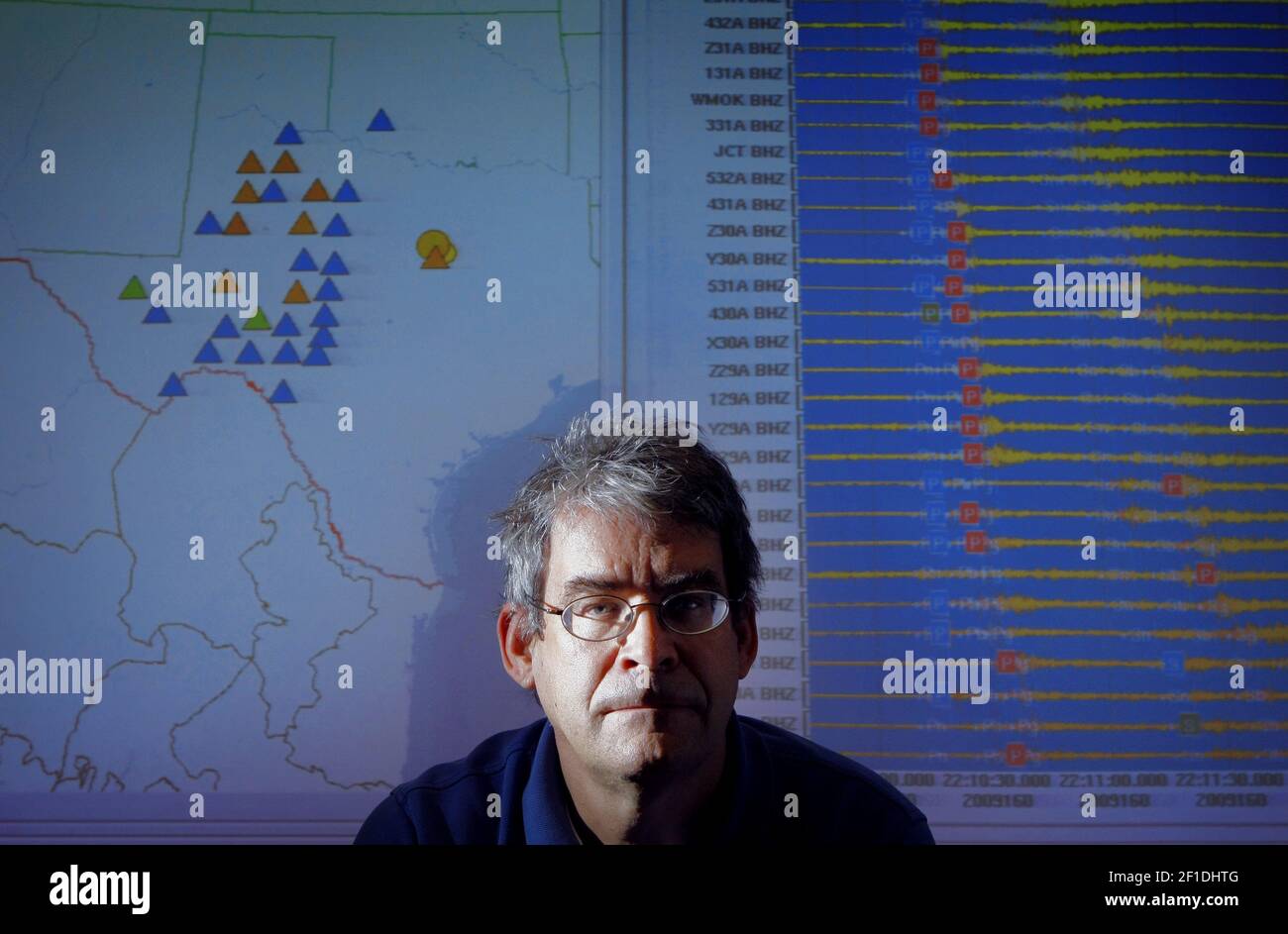 Chris Hayward, a geophysics research projects director for the Southern ...