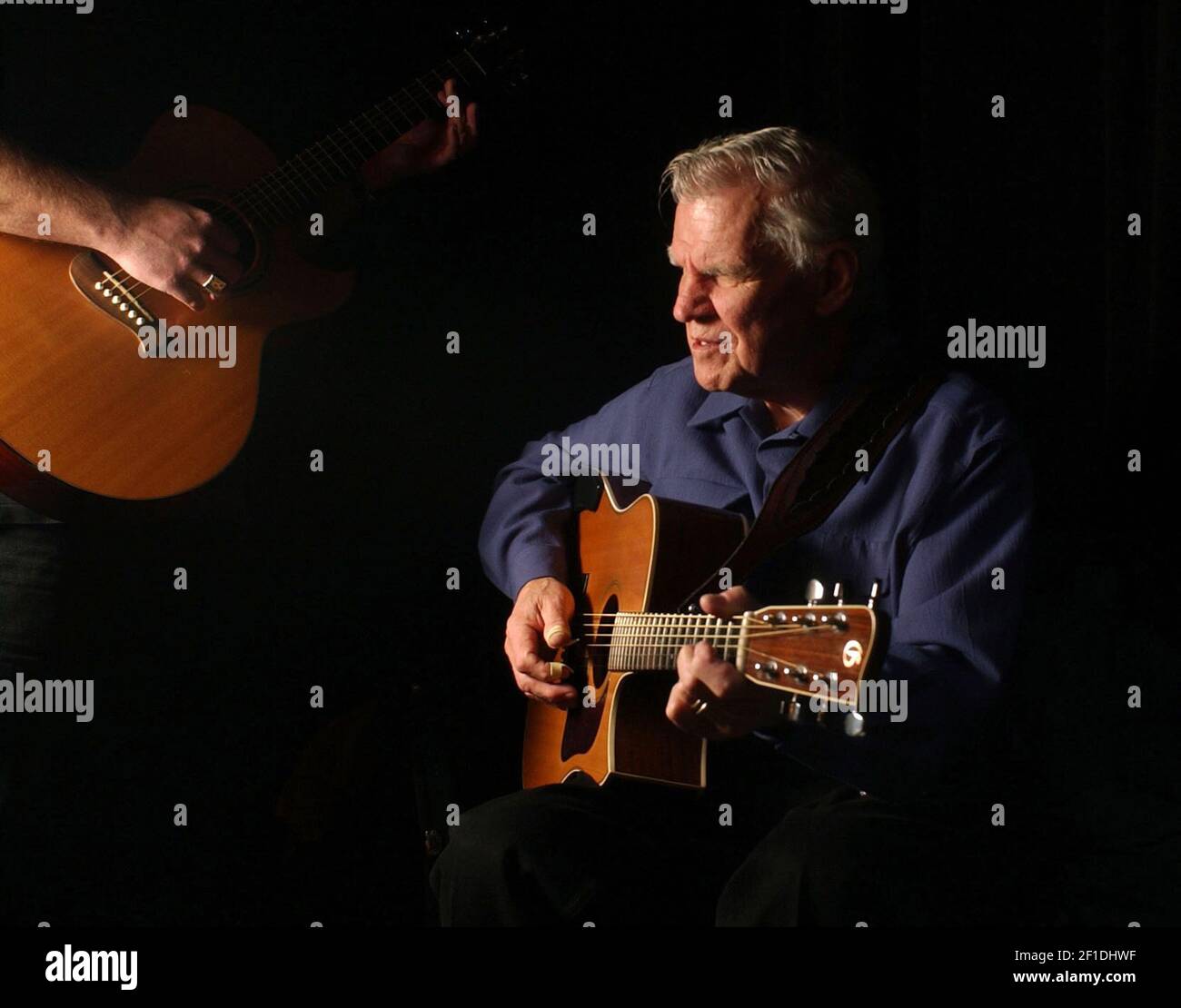 Bluegrass musician Doc Watson, pictured in this 2003 photo, has died ...