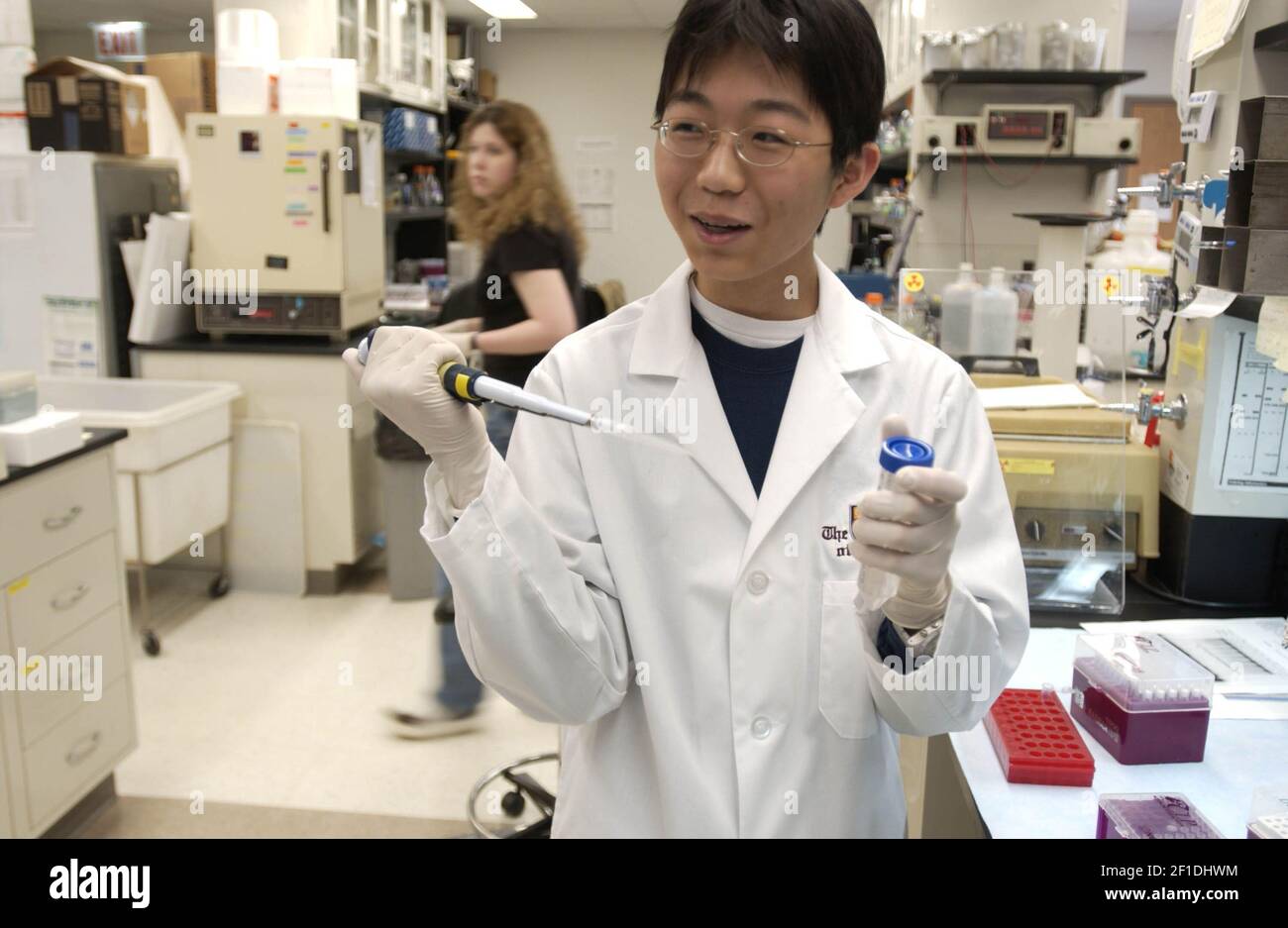 Pictured in this 2004 file photo, Sho Yano, 13, teen medical student at ...