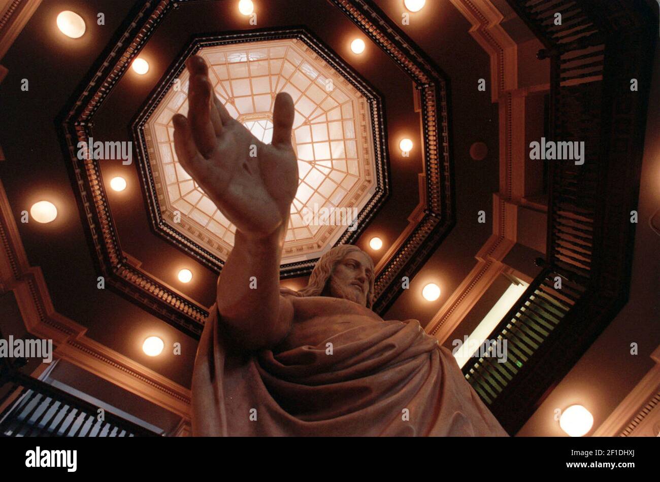 This May 7, 1996 file photograph shows what many refer to as "The ...