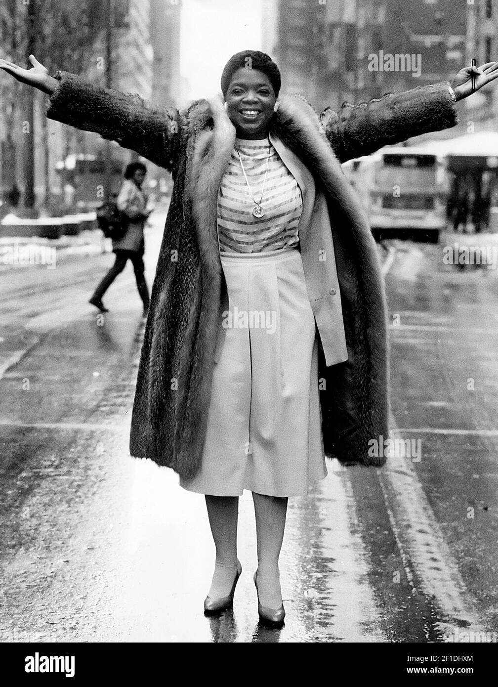 In this 1984 file photo, Oprah Winfrey, then host of "AM Chicago ...