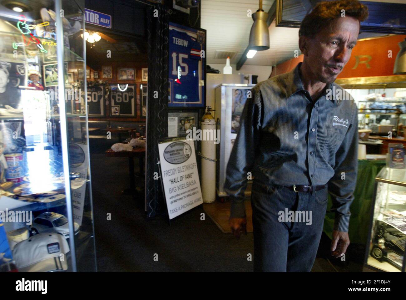Ricky's Bar owner Ricky Ricardo, who knew late Oakland Raiders owner Al ...