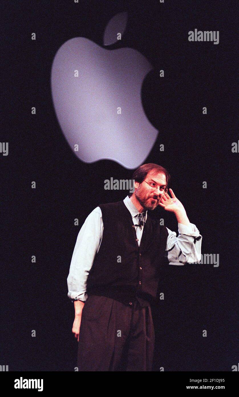 In this November 10, 1997 file photograph, Apple Computer Interim CEO ...