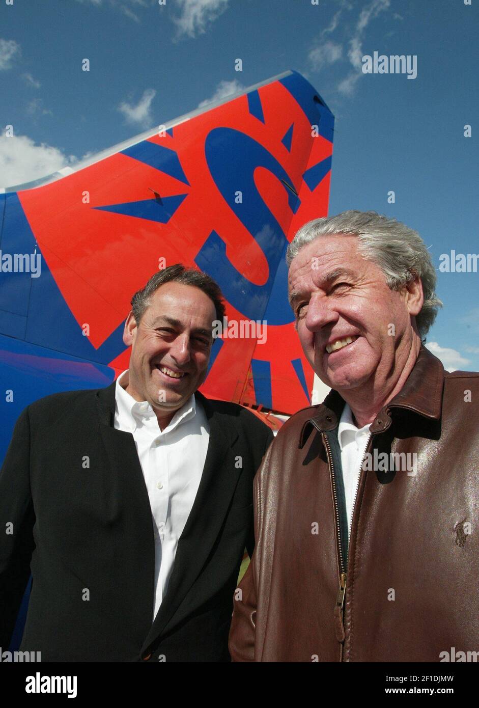 Robert Daley, left, and Jay Salmen are shown after taking control of ...