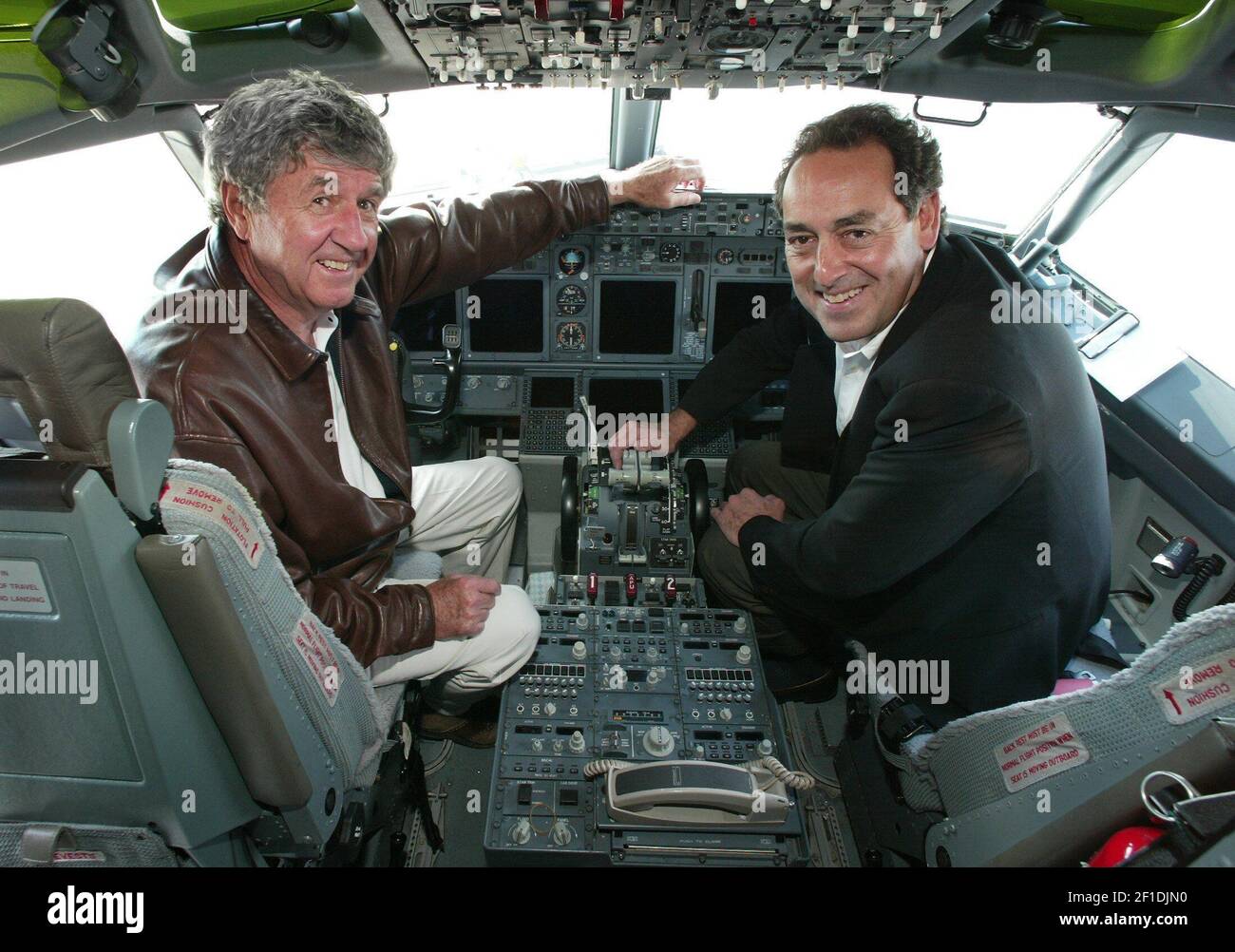 Robert Daley, left, and Jay Salmen are shown after taking control of ...
