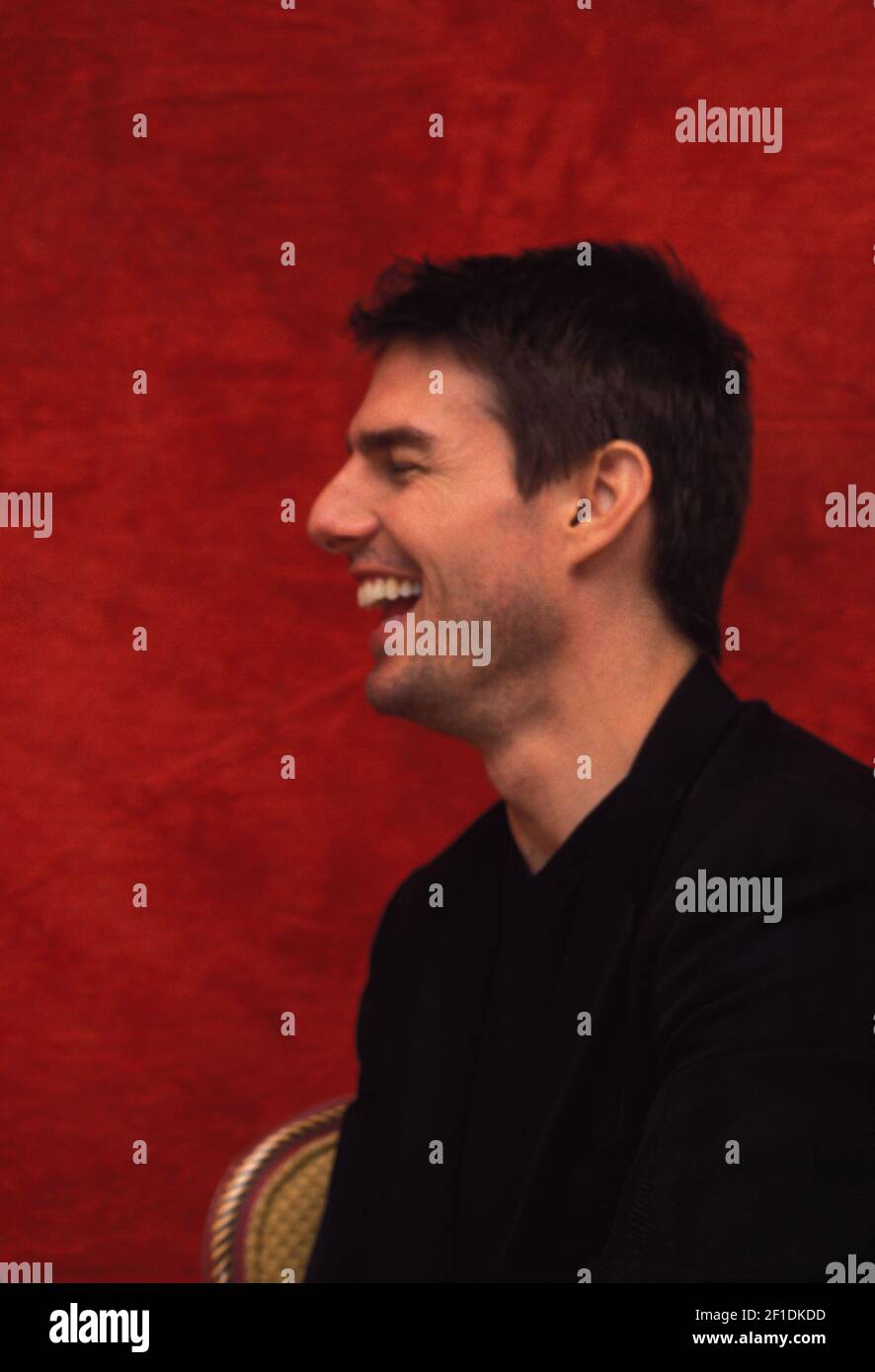 Tom Cruise "Vanilla Sky" press conference (11/29/01) (Photo by Yoram ...