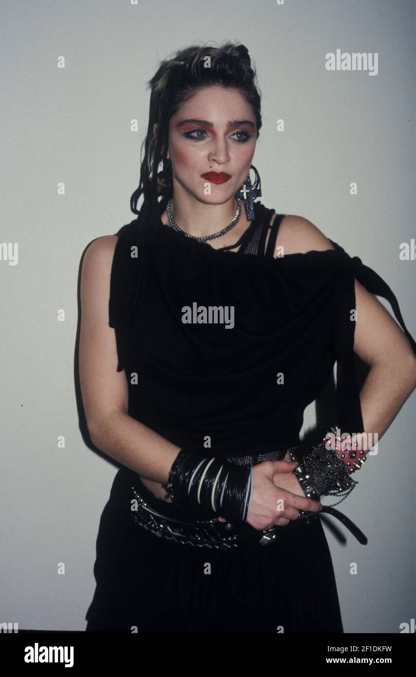 Madonna 1985 Photo Credit: Lynn McAffee/Shooting Star/Sipa USA Stock Photo - Alamy