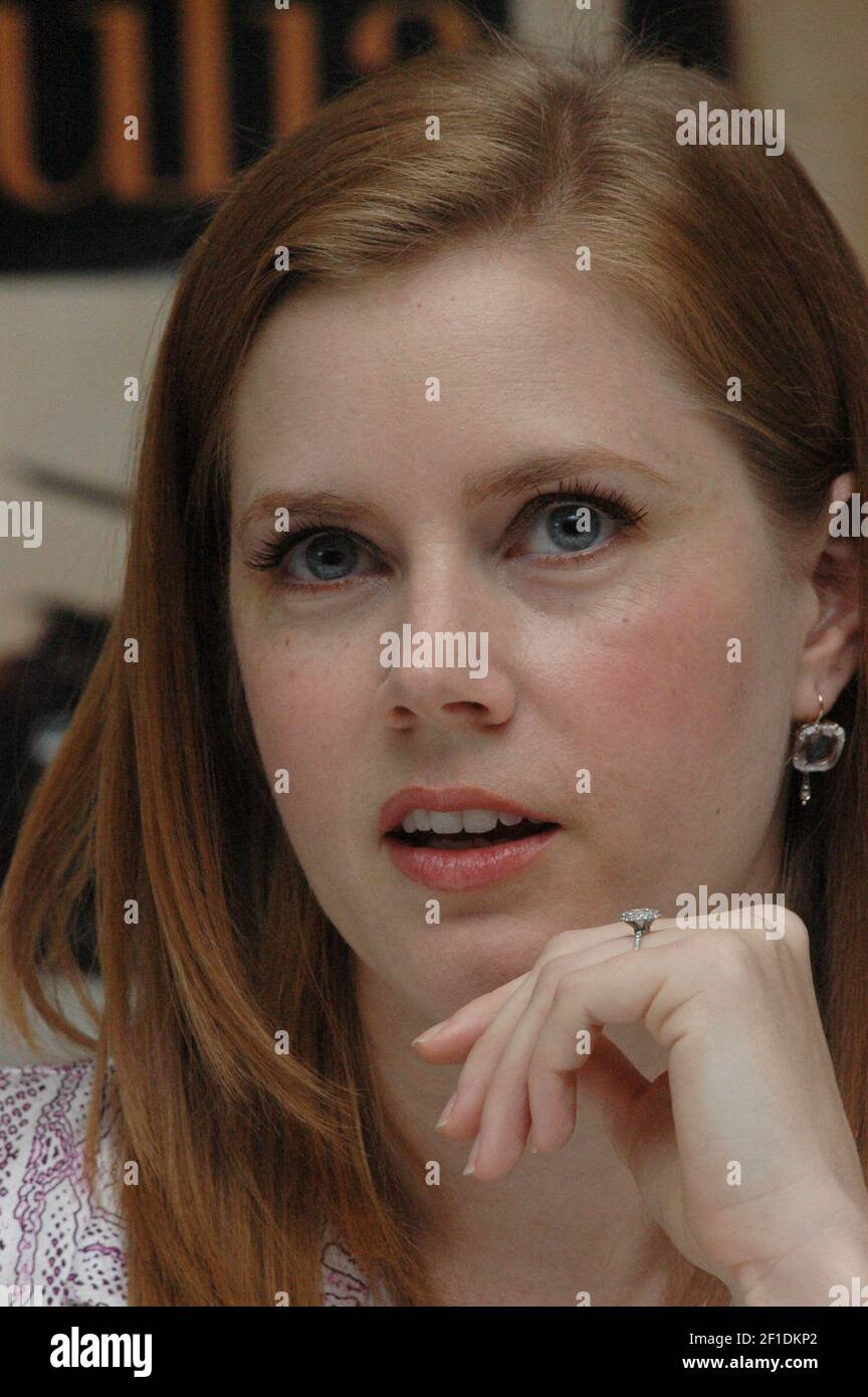 Amy Adams at the Hollywood Foreign Press Association press conference ...