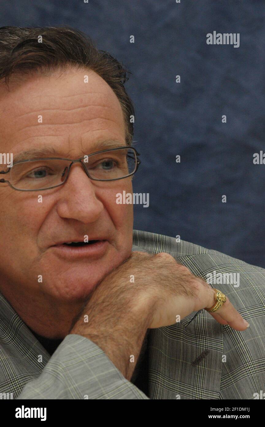 Robin Williams at the Hollywood Foreign Press Association press ...